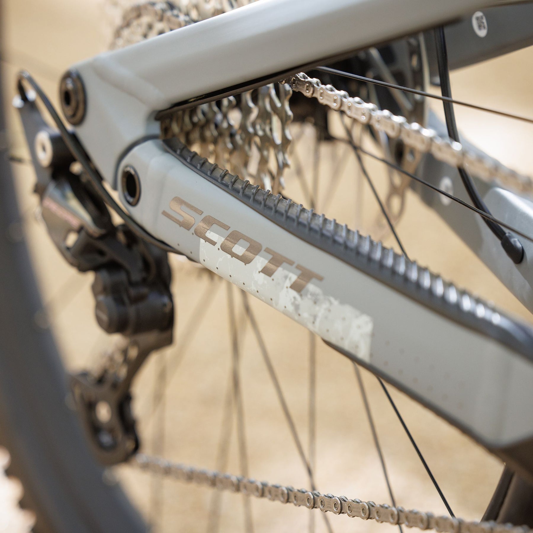 Scott Ransom 930 Grey 2025 Full Suspension Mountain Bike – Les's Cycles